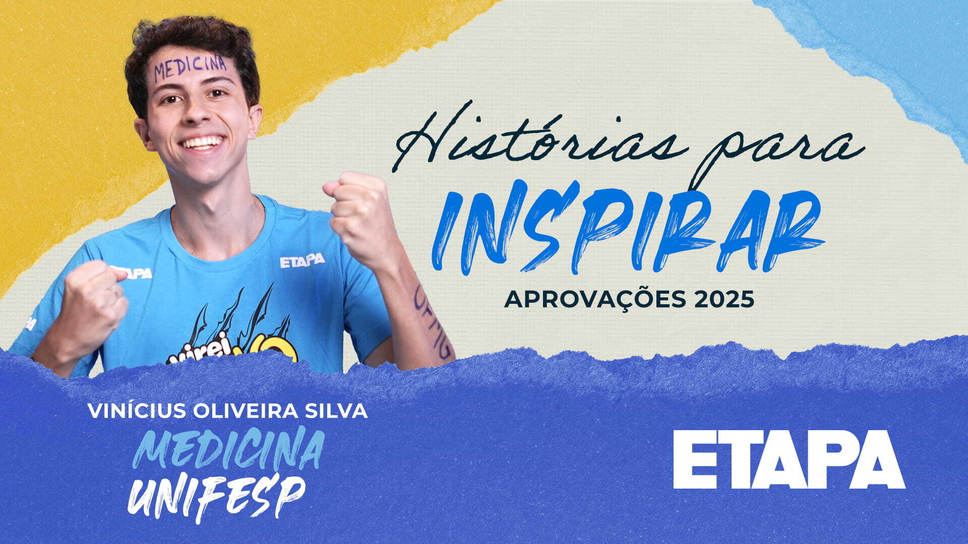 Histórias para inspirar: Vinícius Oliveira Silva